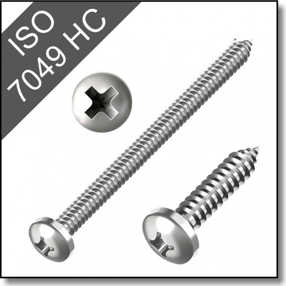 Купить саморез ISO 7049 H (DIN 7981 H, ДИН 7981, ГОСТ 10621) с ...